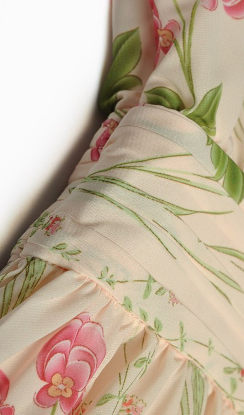 SILK FLORAL MAXI DRESS – sis label